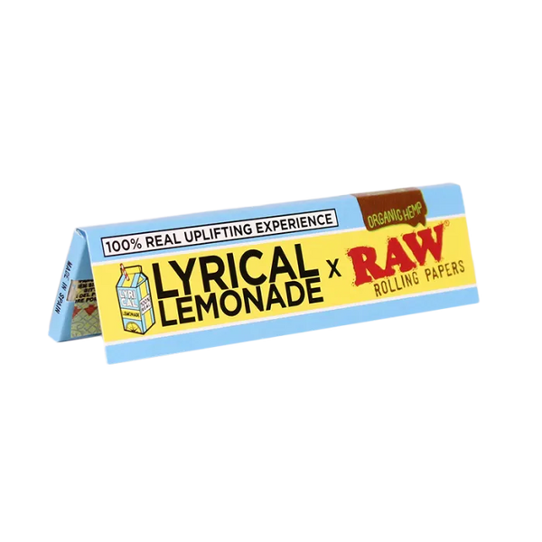 RAW x Lyrical Lemonade Organic King Wide Papers – The Big Vape Theory